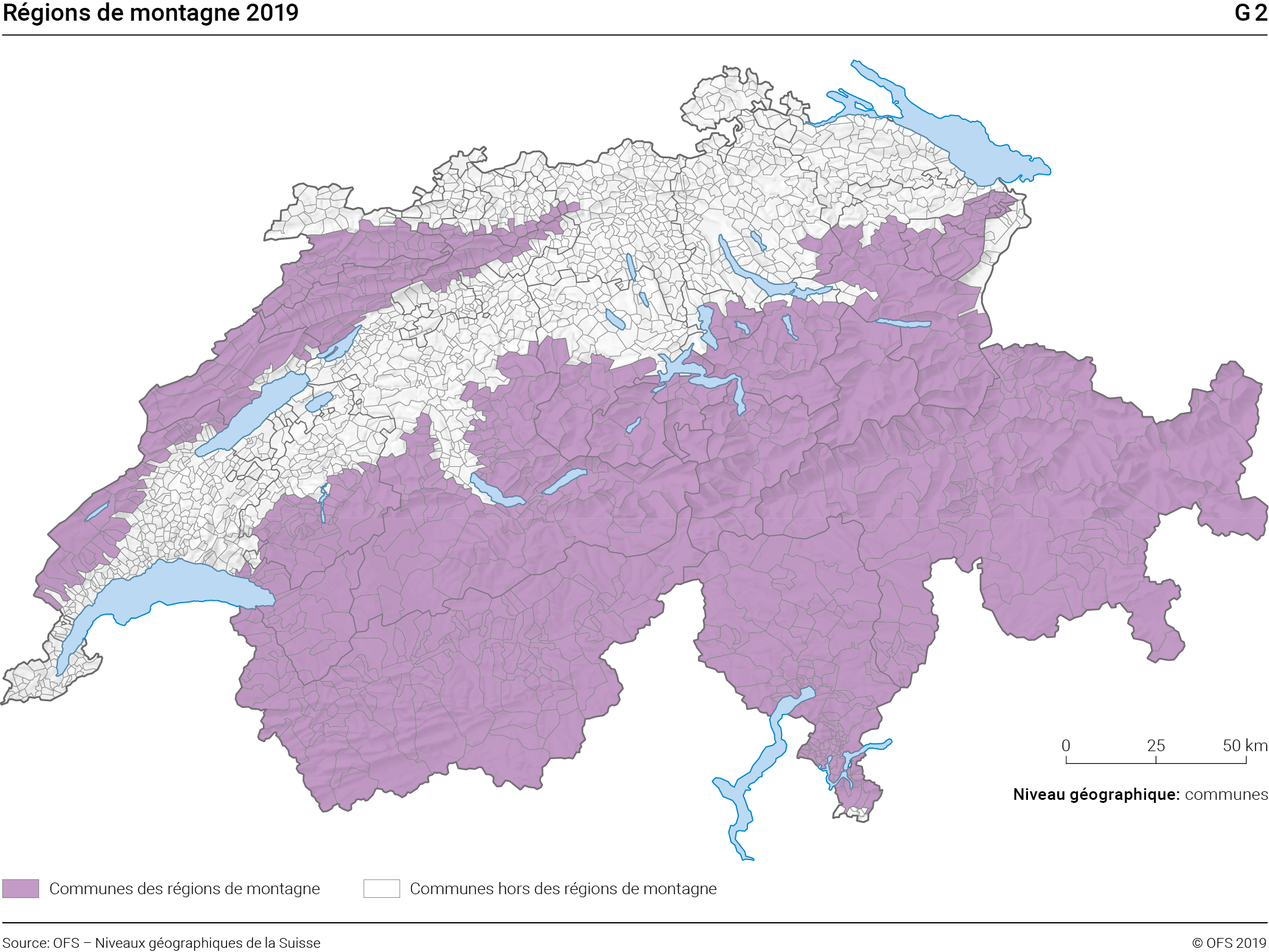 Niveaux géographiques de la SuisseUne nouvelle définition statistique ...